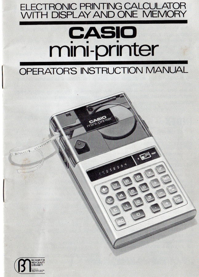 Casio LED type calculator Casio LED type calculator